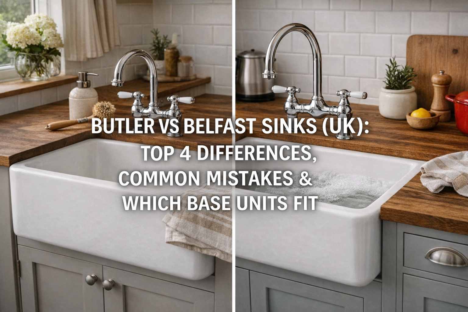 Butler Vs Belfast Sinks Uk What S The Difference What Fits And Wh