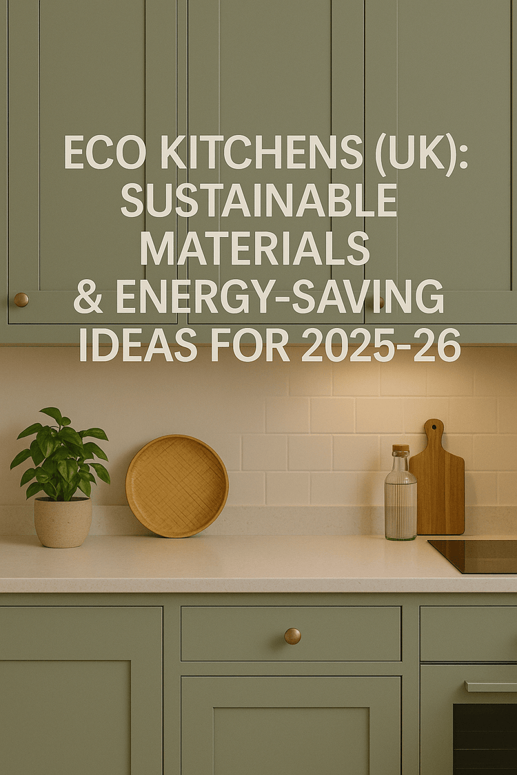 Eco Kitchens (UK): Sustainable Materials & Energy-Saving Ideas for 202 ...
