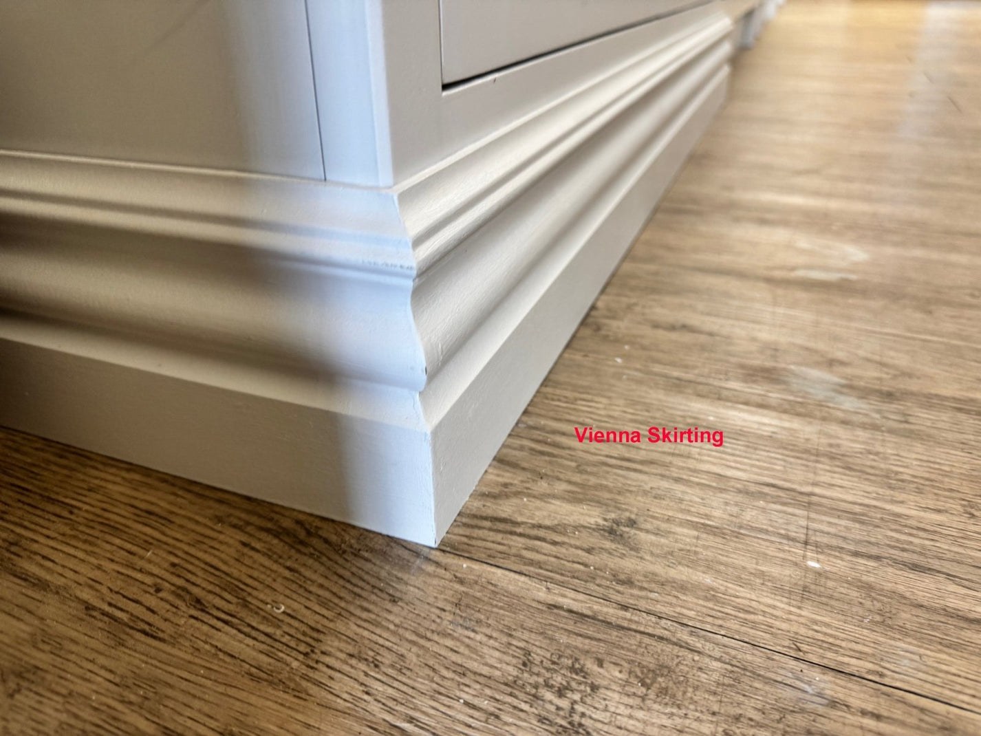 Skirting - SKIRT - Skirting to attach to cabinets – The Painted Kitchen ...